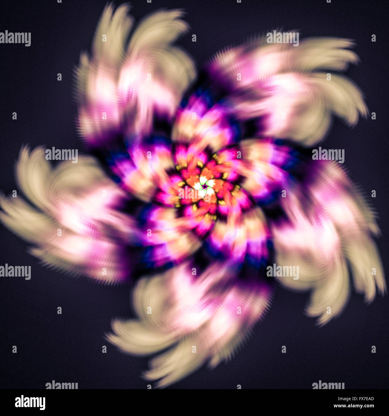 Beautiful spiral pattern. Abstract background with geometrical e Stock ...