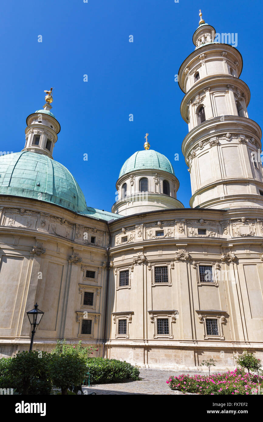 Graz St. Catherine church. Graz is the capital of federal state of ...