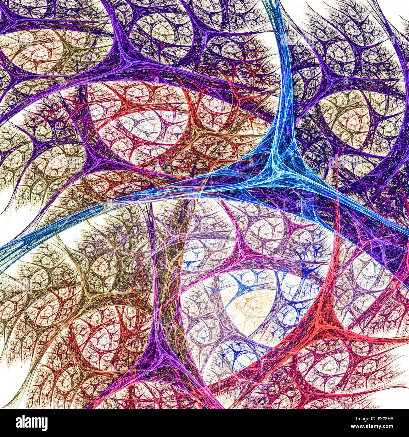 Beautiful abstract image. Computer generated pattern Stock Photo - Alamy