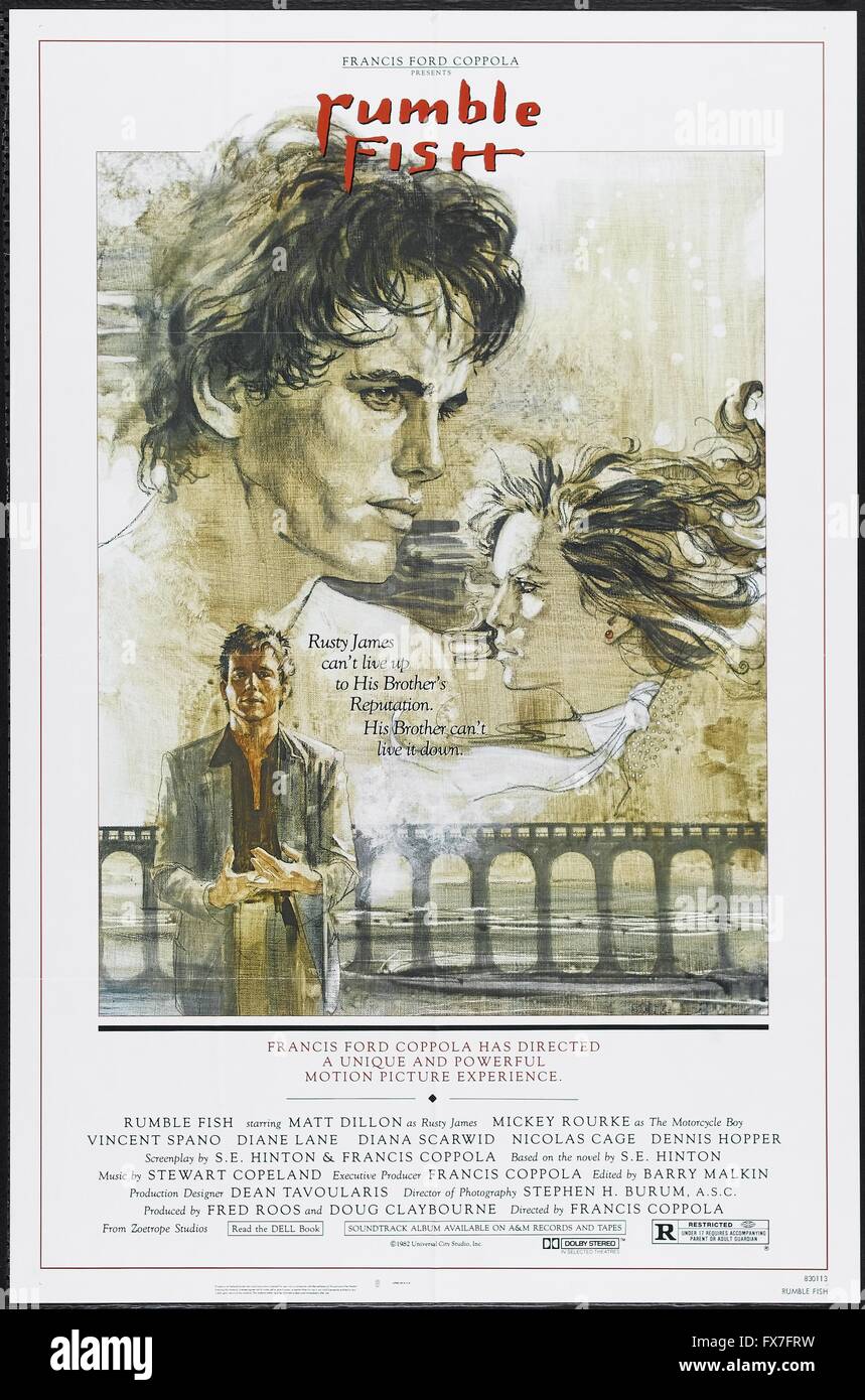 Rumble Fish Year : 1983 USA Director : Francis Ford Coppola Movie ...