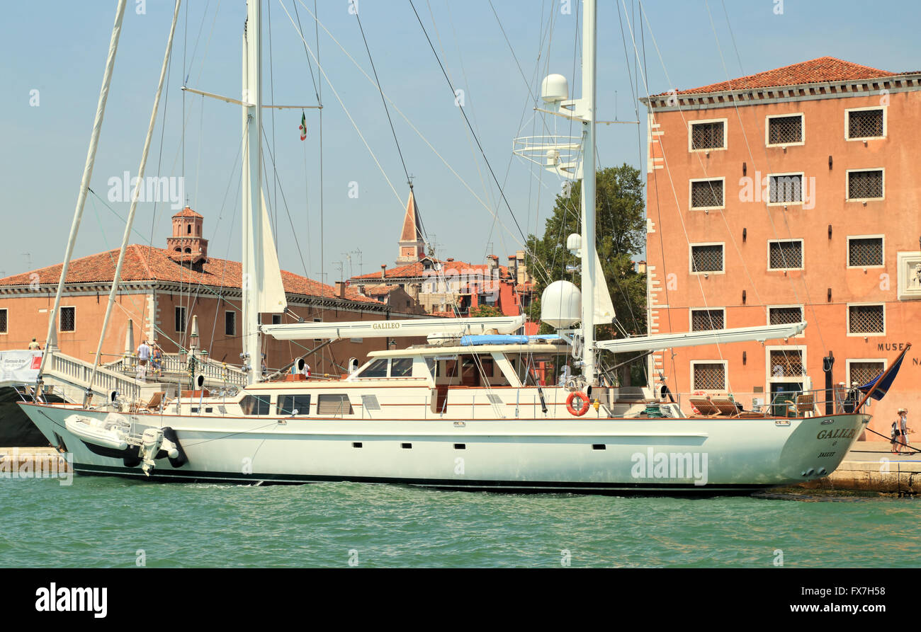 Sailing Yacht Galileo G Stock Photo - Alamy