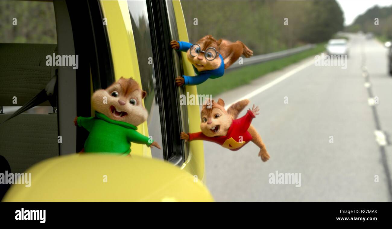 Alvin and chipmunks with car hi-res stock photography and images - Alamy