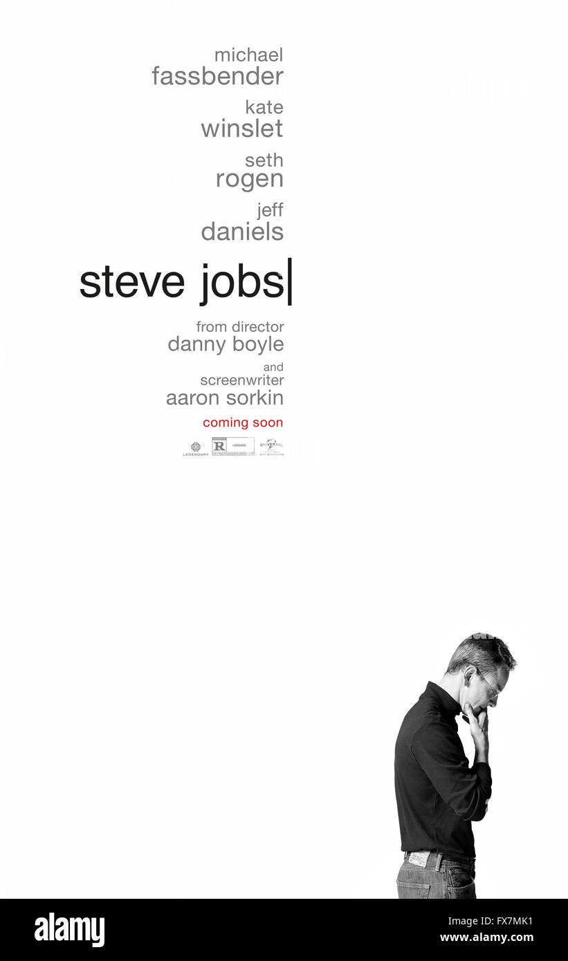 Steve jobs movie poster hi-res stock photography and images - Alamy