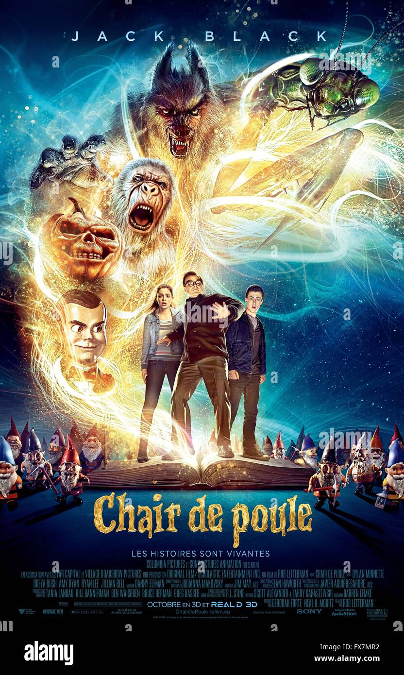 Goosebumps movie poster hi-res stock photography and images - Alamy