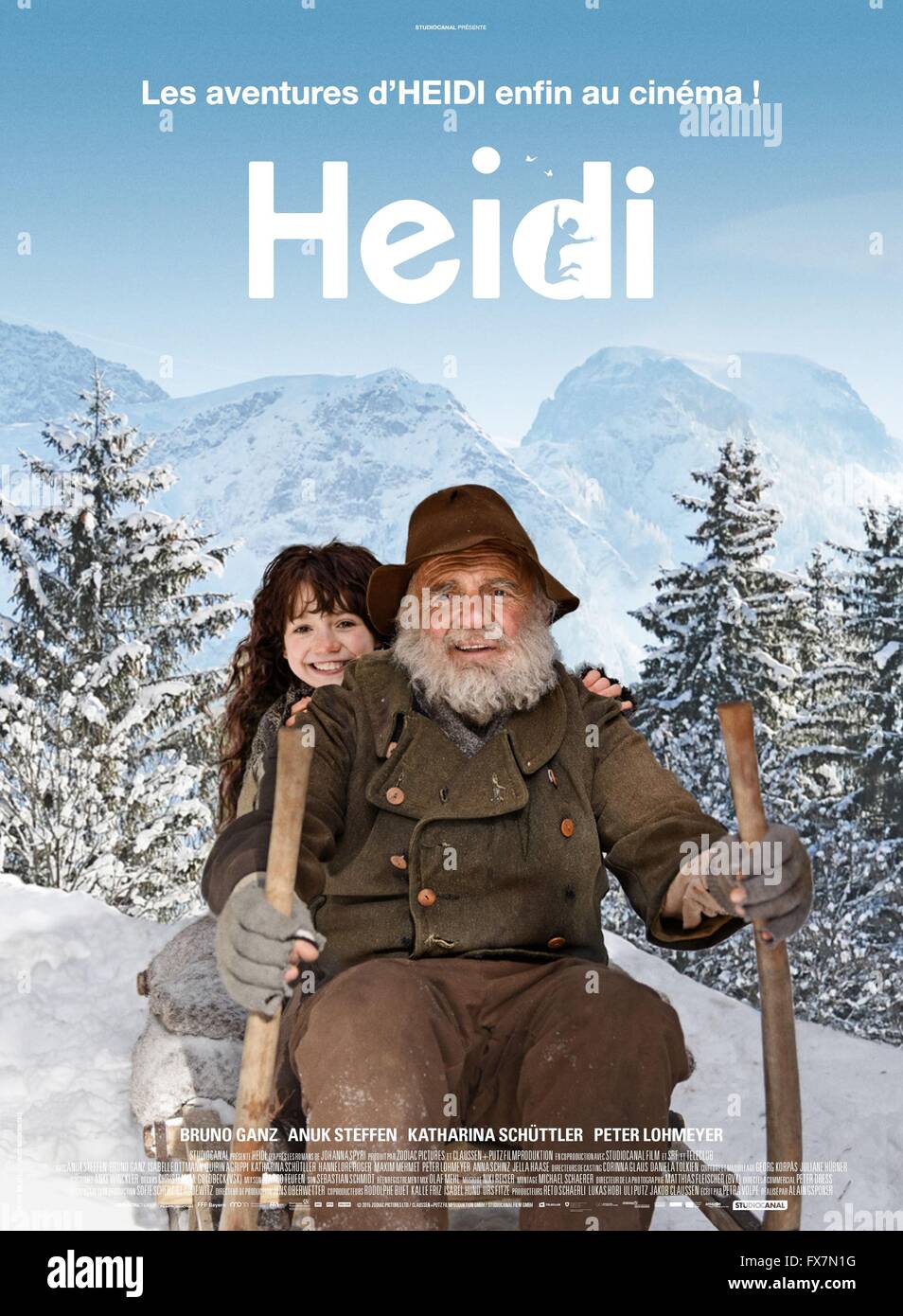 Heidi Year : 2015 Germany / Switzerland Director : Alain Gsponer Anuk ...