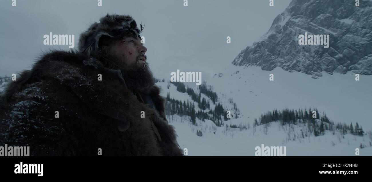 Leonardo dicaprio the revenant (2015) hi-res stock photography and ...