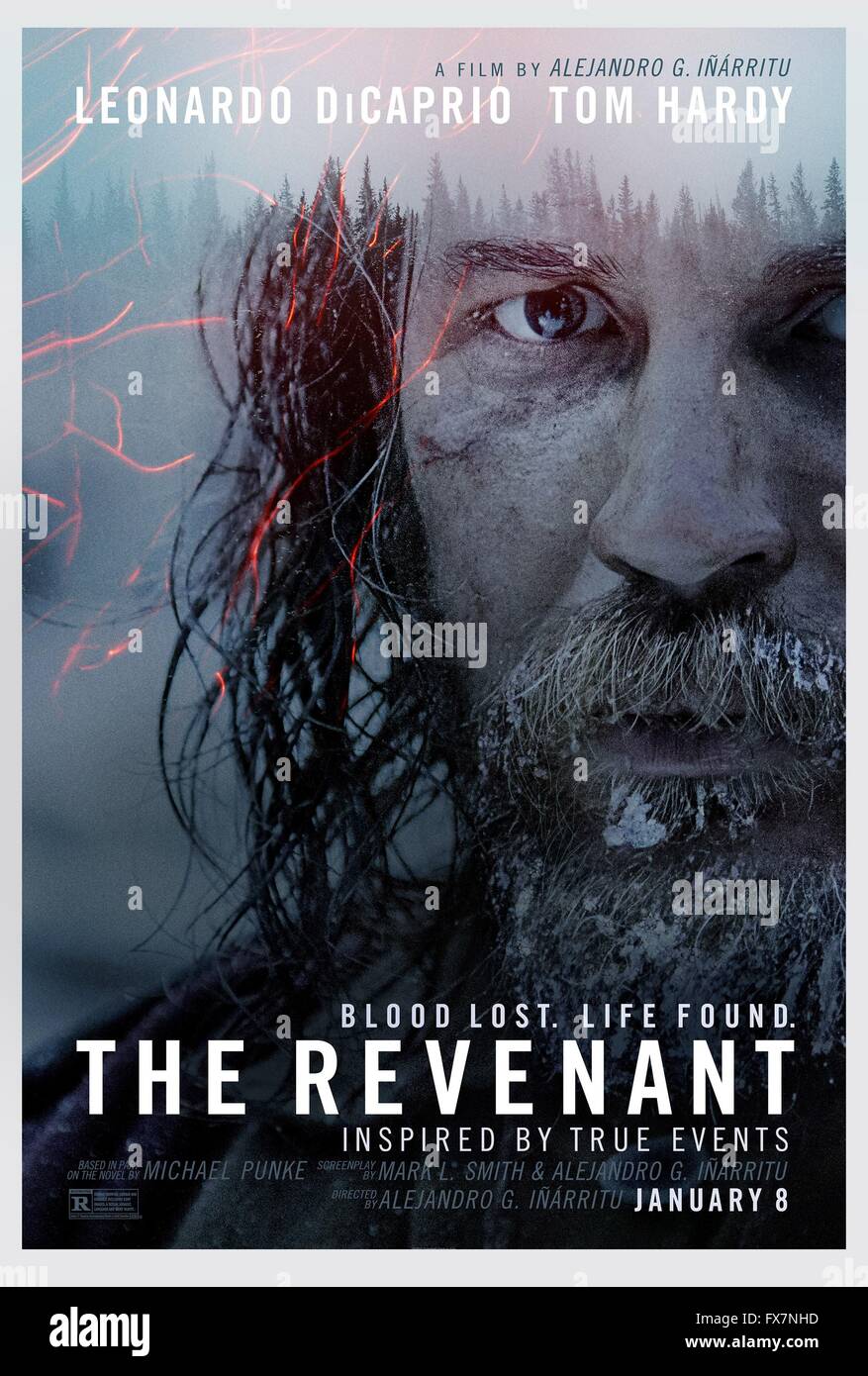 The Revenant Year : 2015 USA Director : Alejandro González Iñárritu Leonardo DiCaprio Movie ...