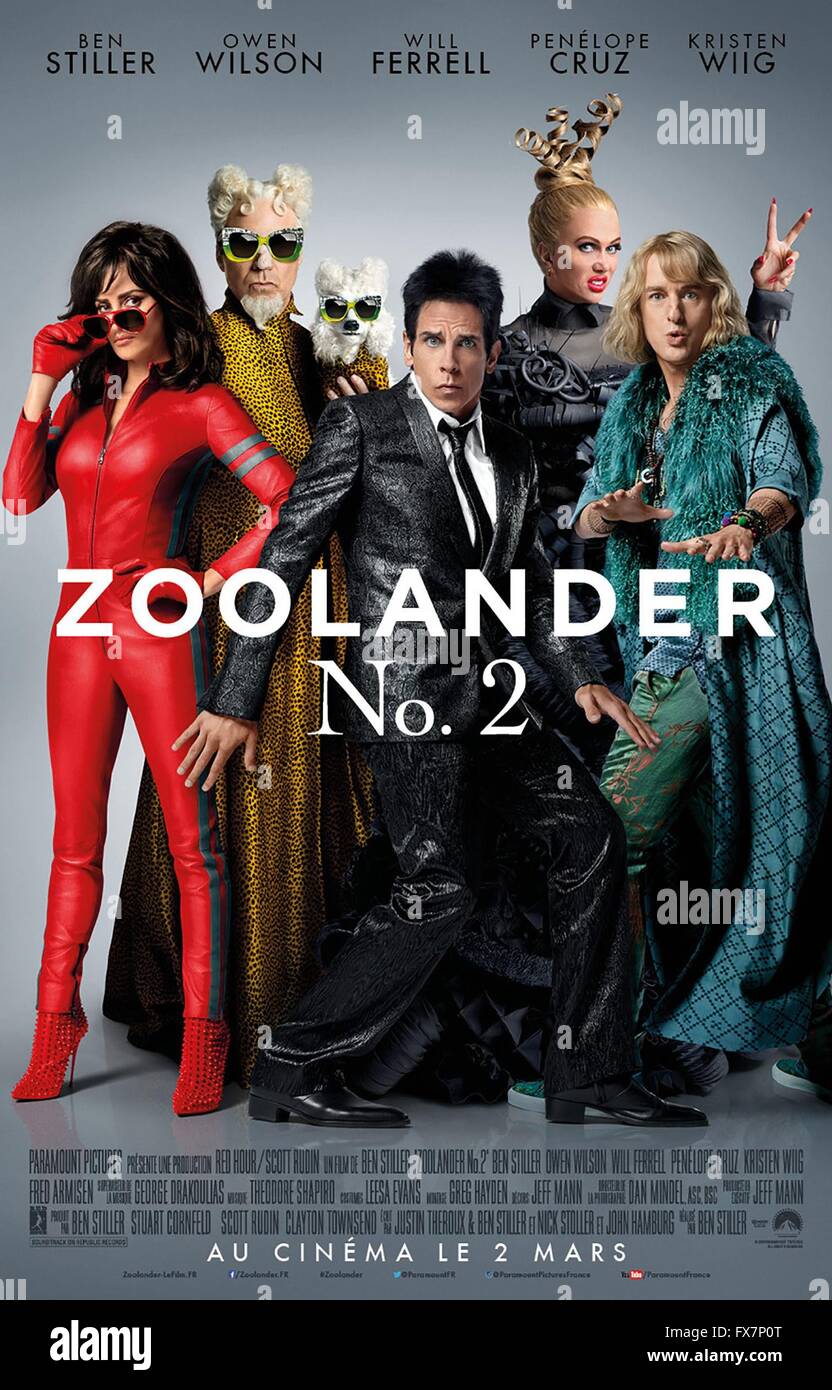 Zoolander 2 Year : 2016 USA Director : Ben Stiller Ben Stiller, Owen ...