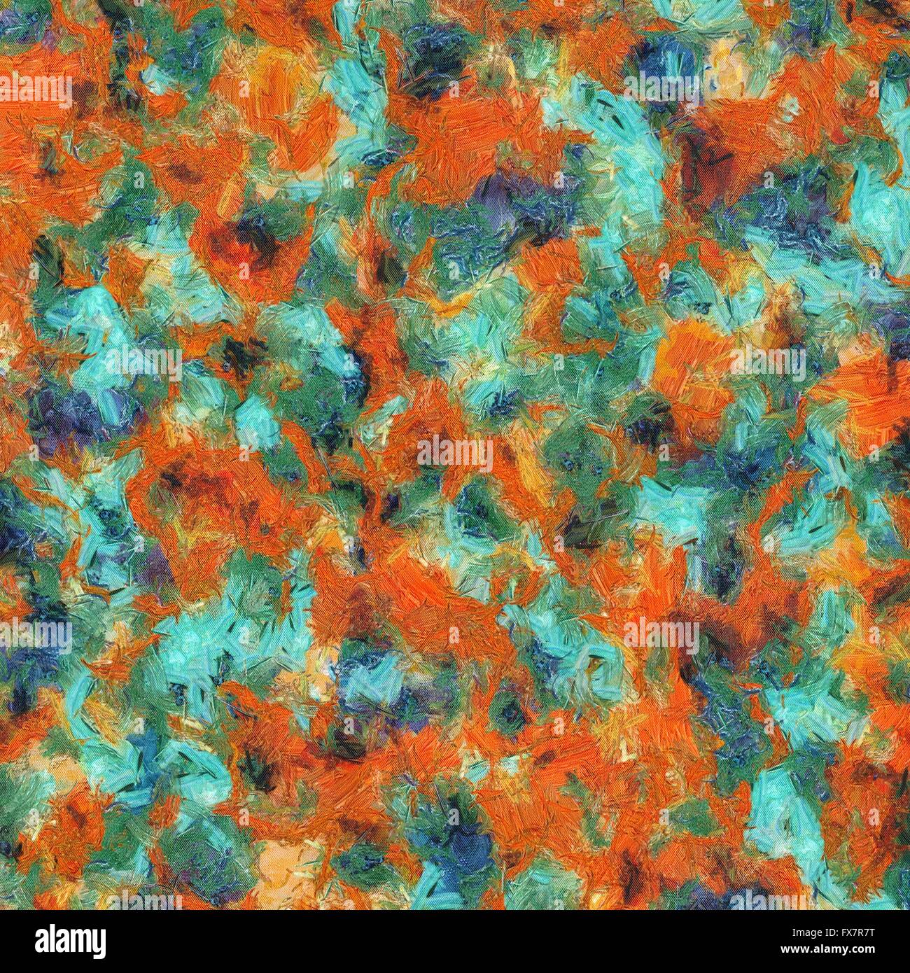 Computer designed impressionist style vintage texture or background ...