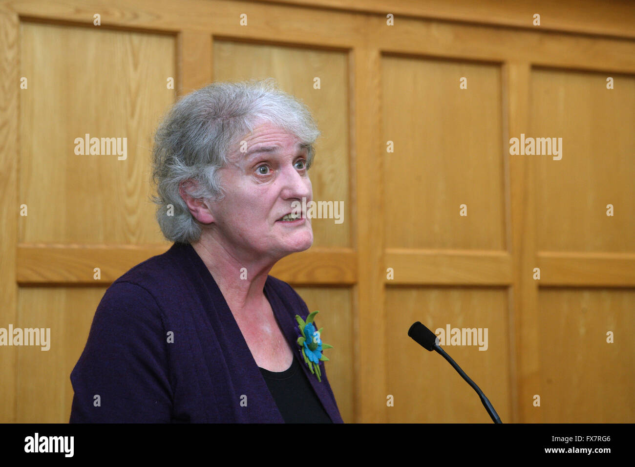 A new portrait of leading Irish literary critic Professor Edna Longley ...