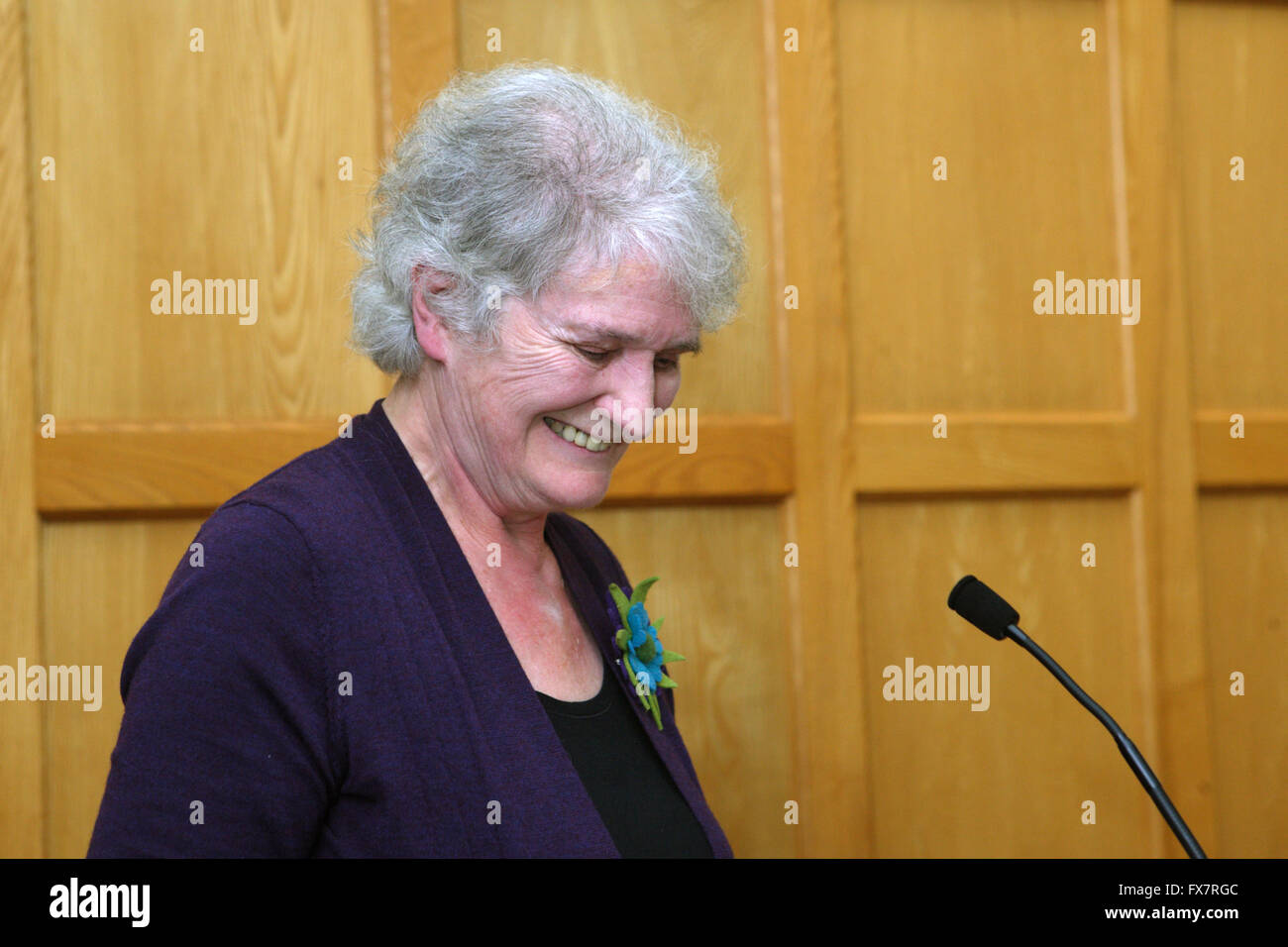 A new portrait of leading Irish literary critic Professor Edna Longley ...