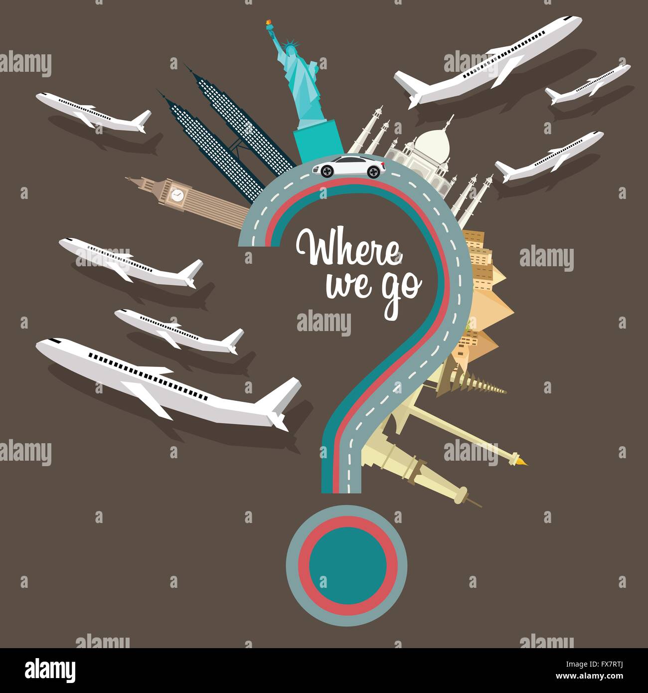 where to we go traveling places plane question mark flying destination ...