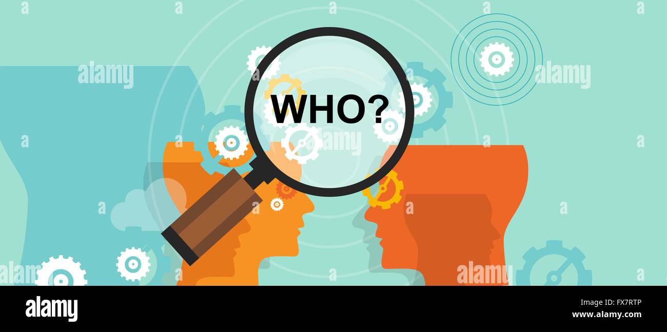 who question mark business concept decision strategy Stock Vector Image ...