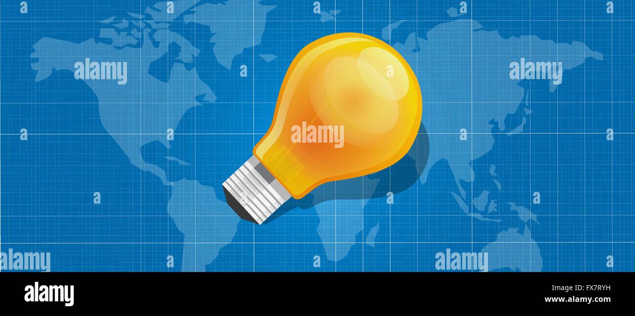 world class idea map innovation globe winner smart Stock Vector Image ...
