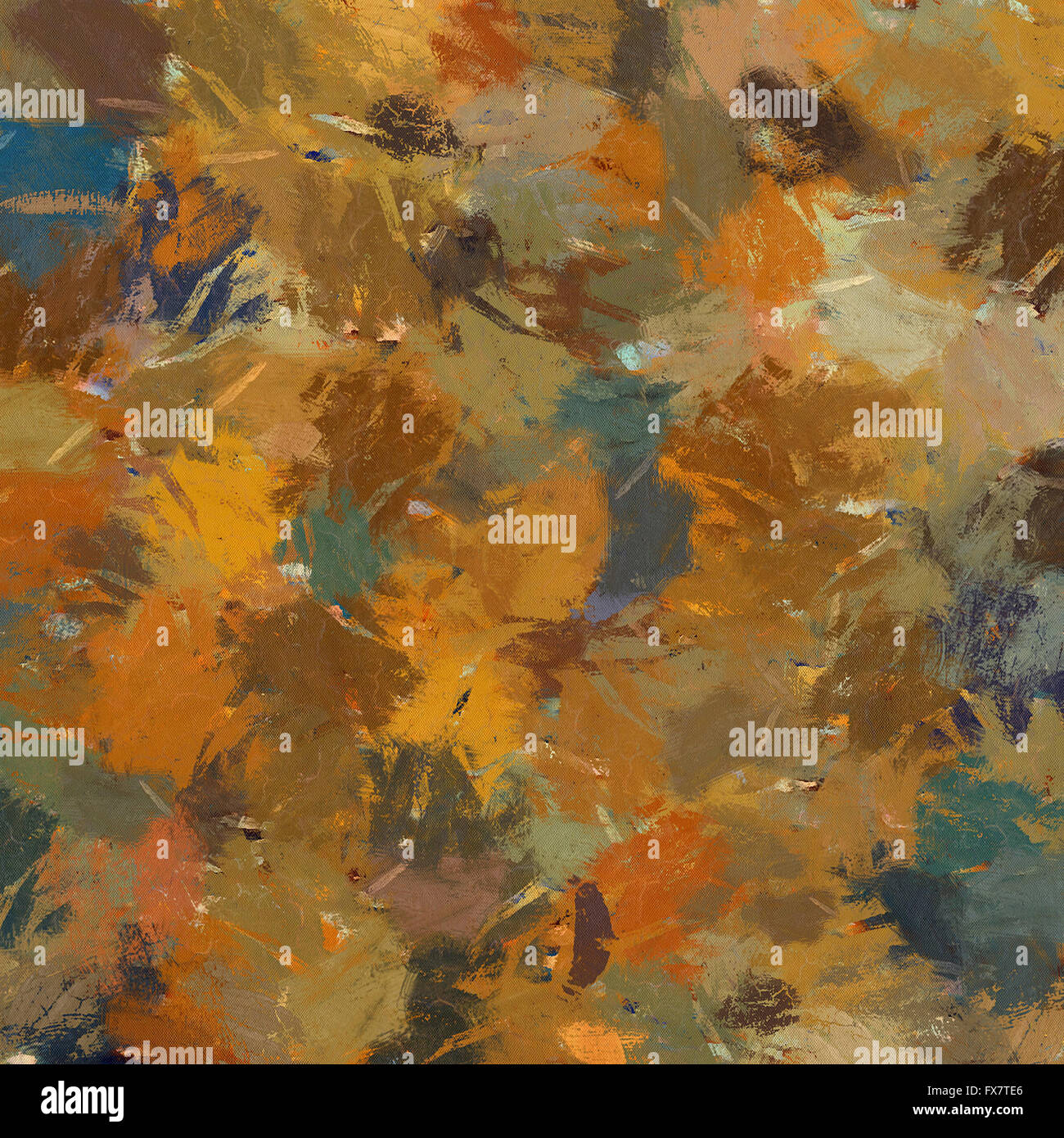 Computer designed impressionist style vintage texture or background ...