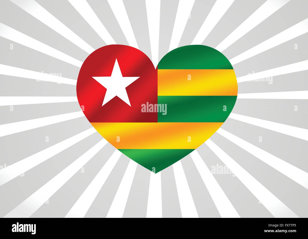 Togo flag themes idea design Stock Vector Image & Art - Alamy