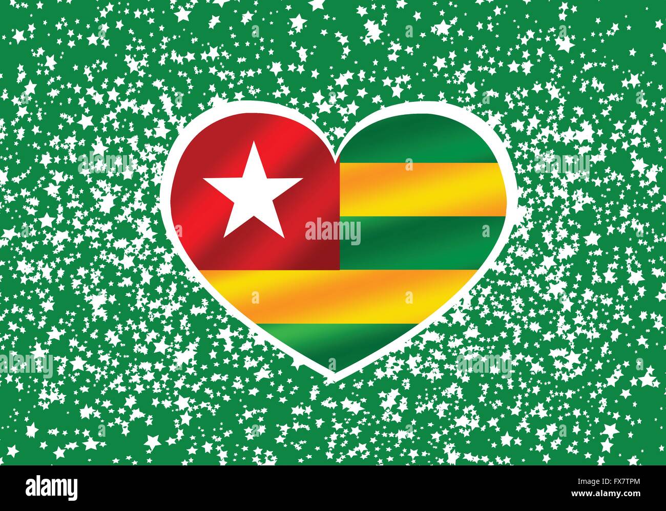Togo flag themes idea design Stock Vector Image & Art - Alamy