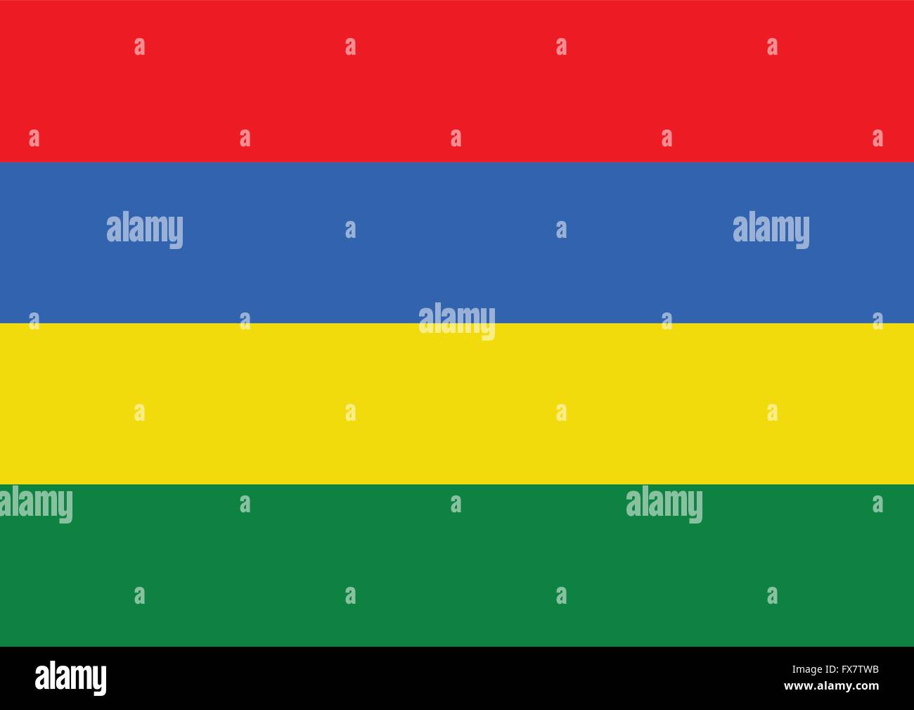 flag of Mauritius themes idea design Stock Vector Image & Art - Alamy