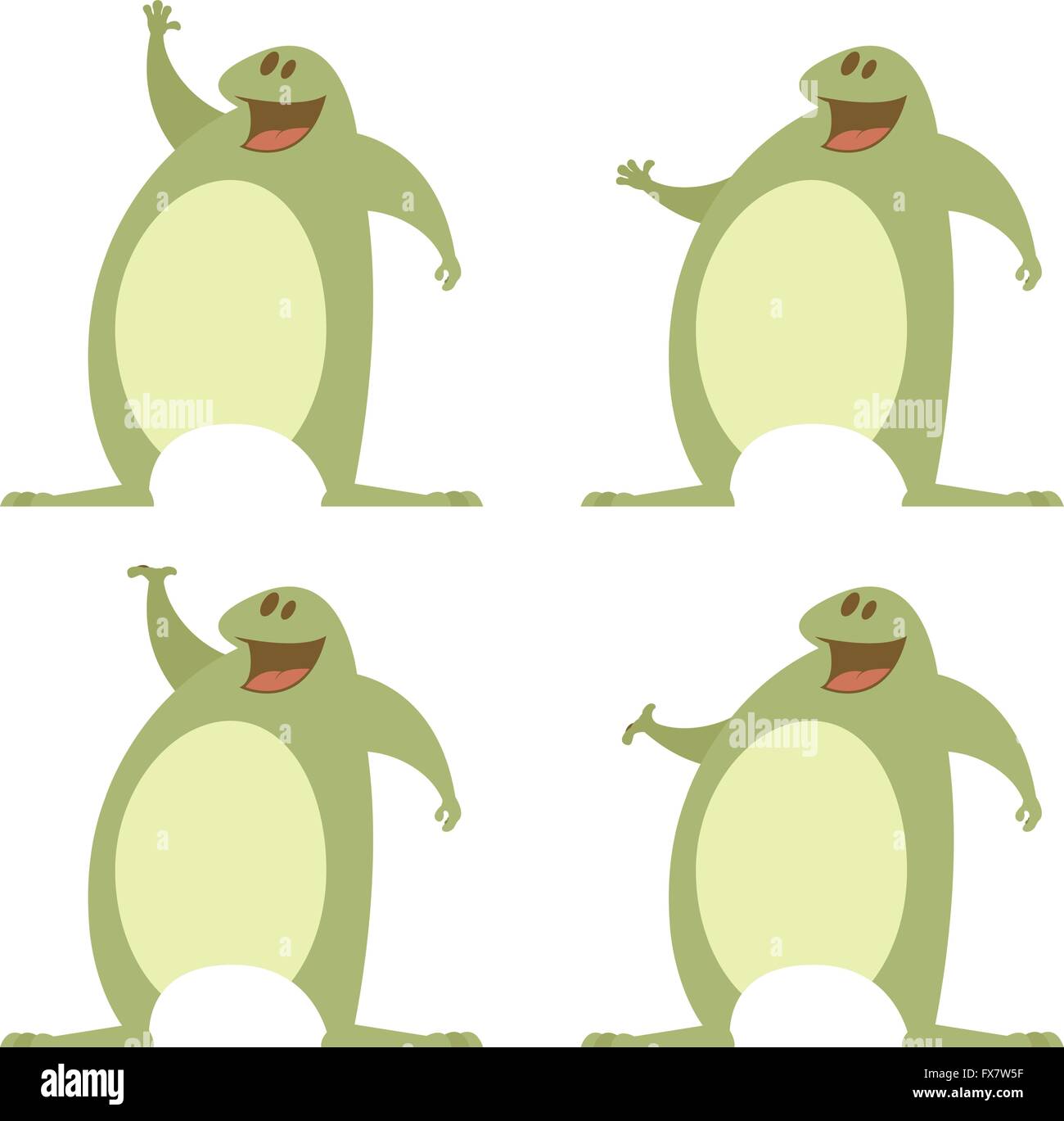 Frogs cartoon hi-res stock photography and images - Alamy
