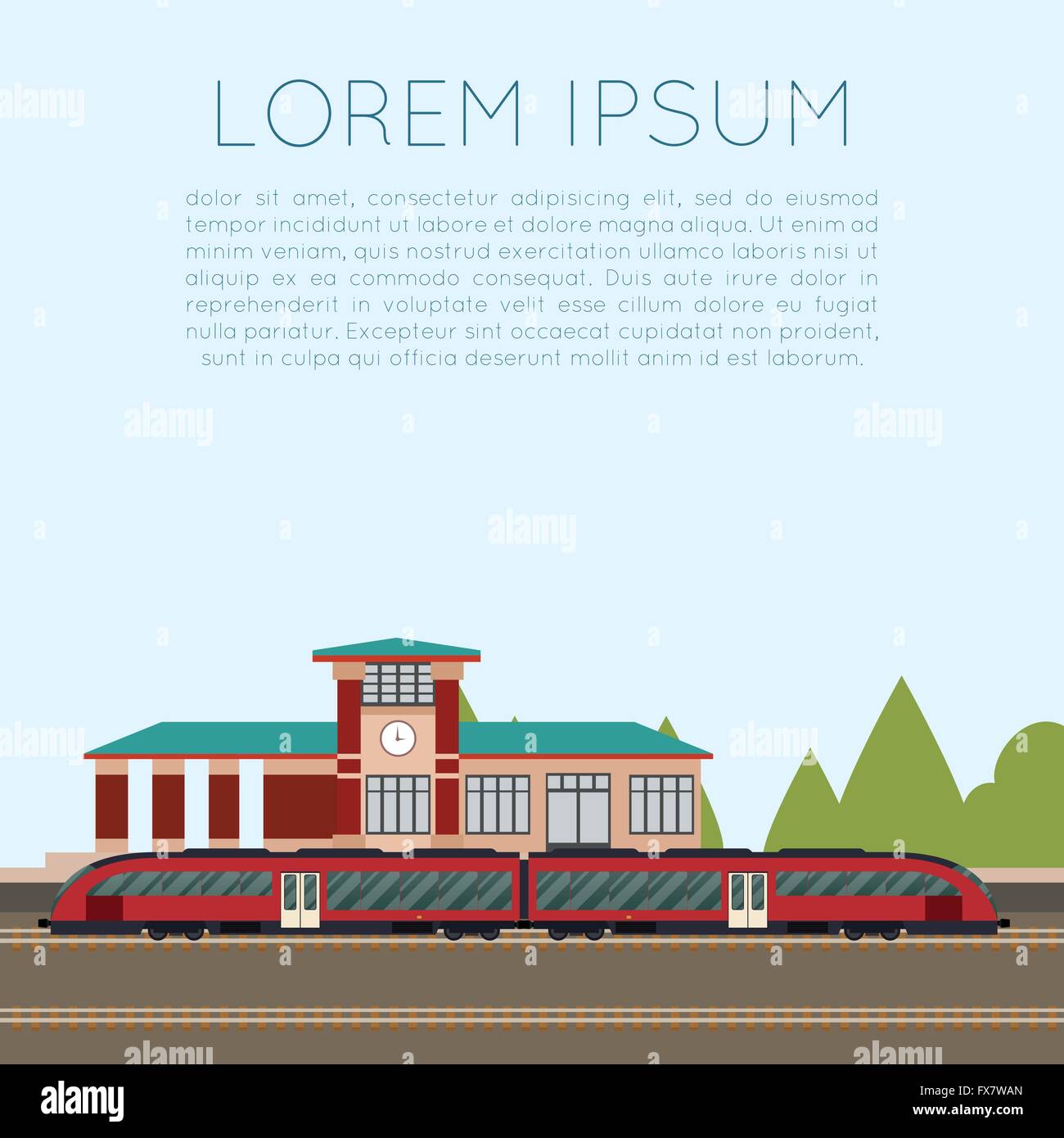 Interior of the central railway station Stock Vector Images - Alamy