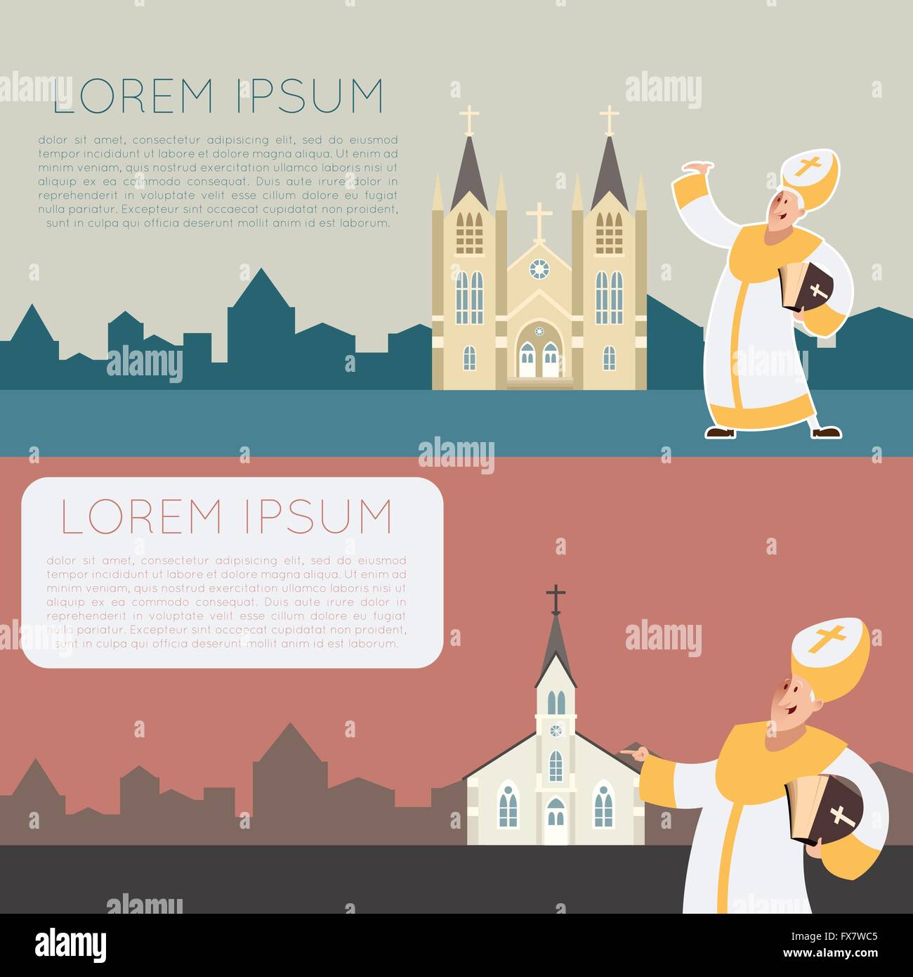 Religious propaganda Stock Vector Images - Alamy