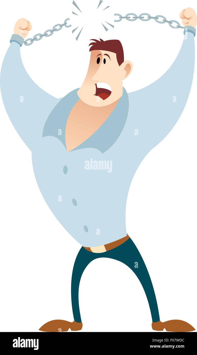 Slave free chains Stock Vector Images - Alamy