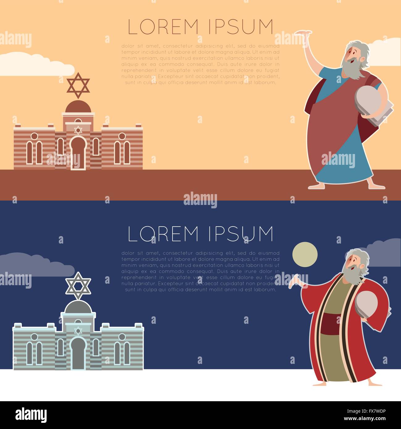 Moses Stock Vector Images - Alamy