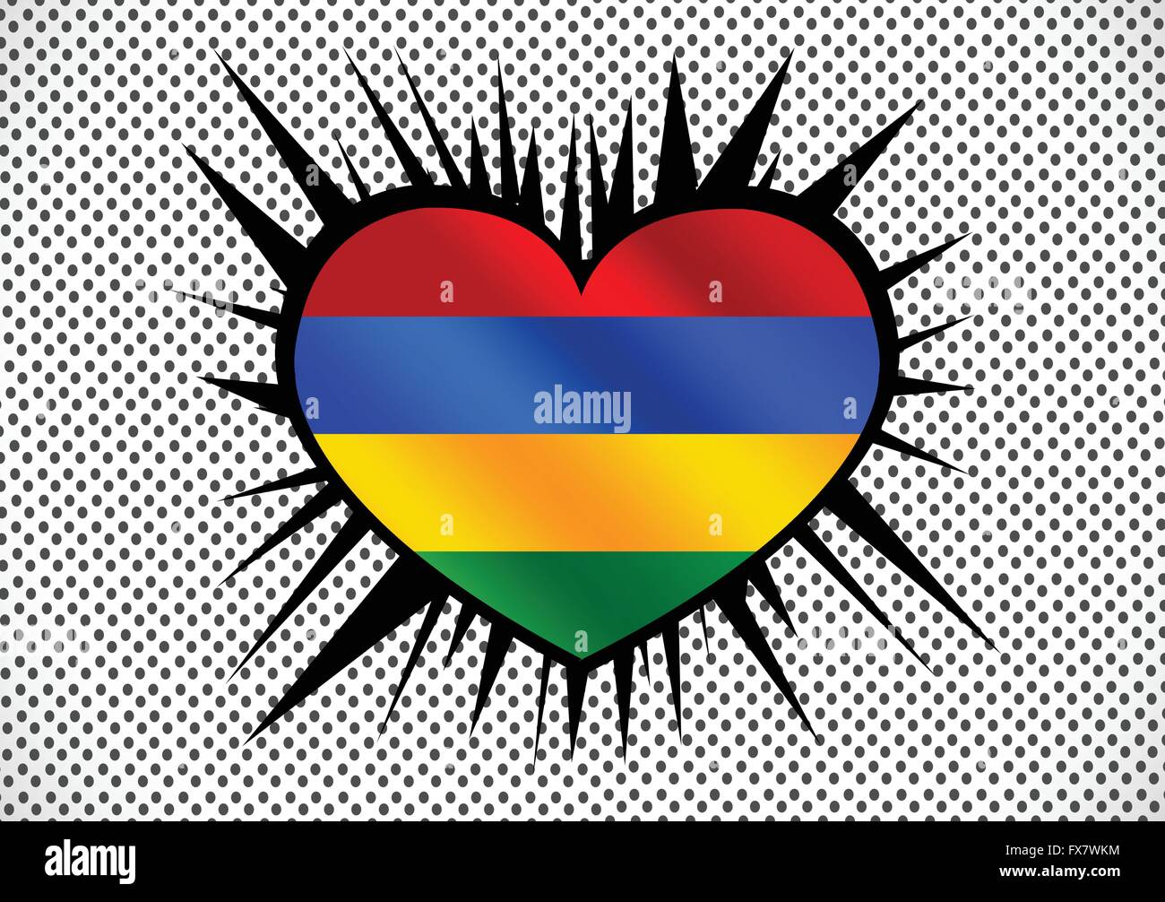 flag of Mauritius themes idea design Stock Vector Image & Art - Alamy