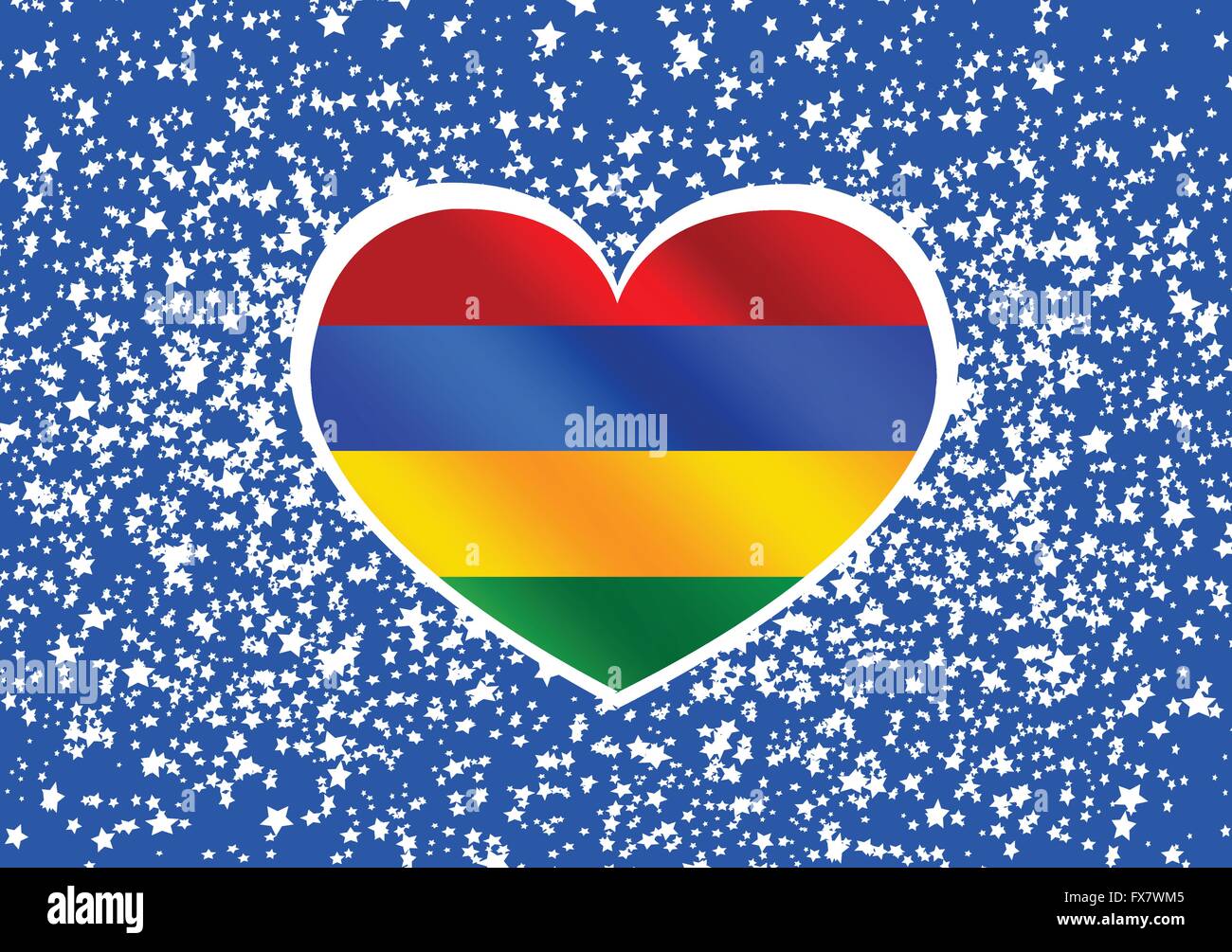 flag of Mauritius themes idea design Stock Vector Image & Art - Alamy