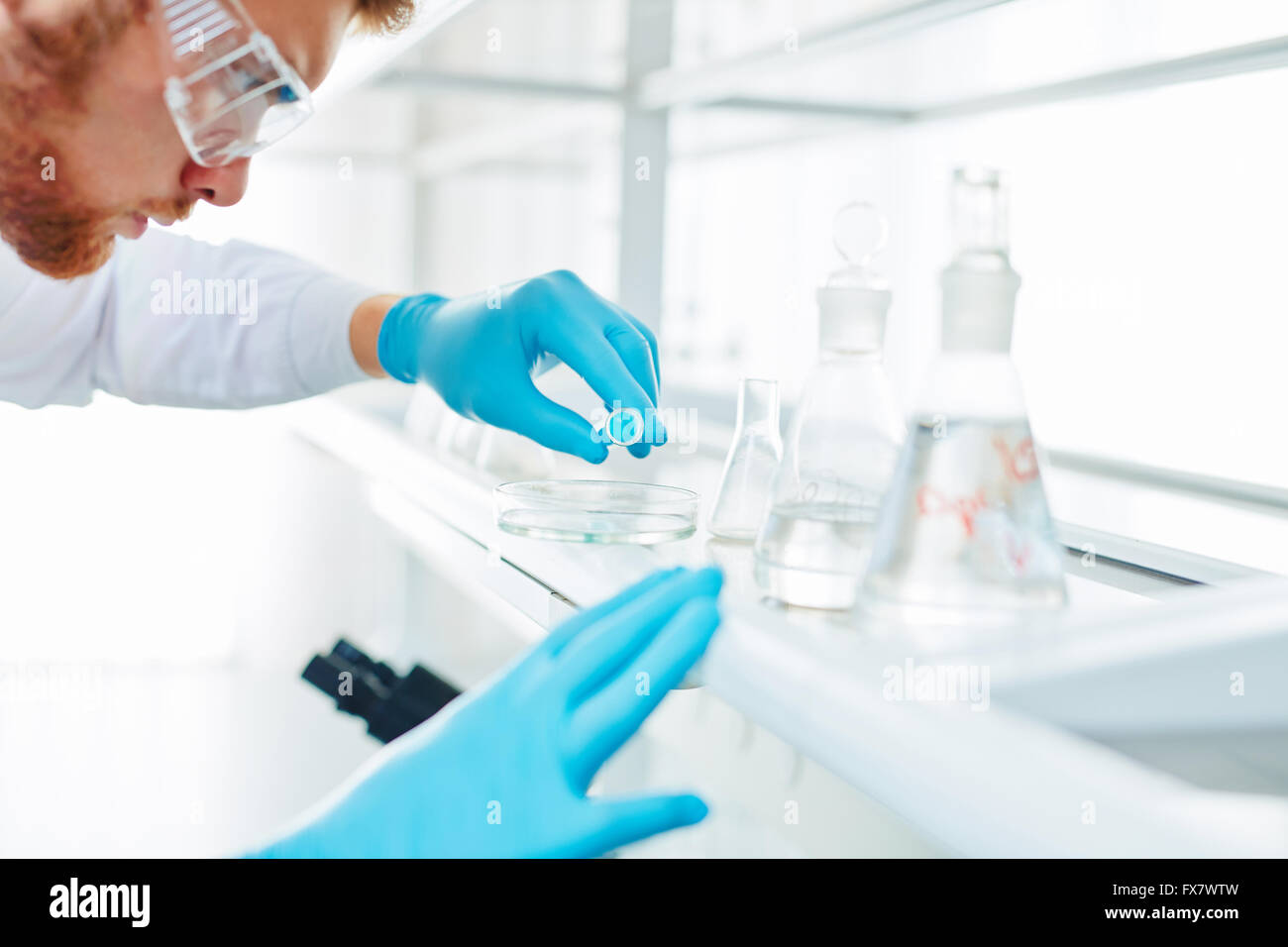 Study of fluids Stock Photo - Alamy