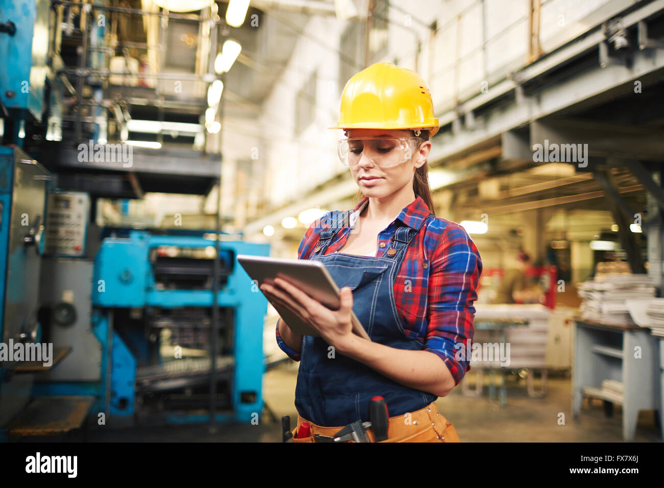 Networking at plant Stock Photo - Alamy