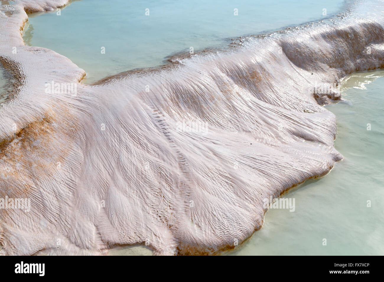 unique abstract in pamukkale turkey asia the old calcium bath and ...