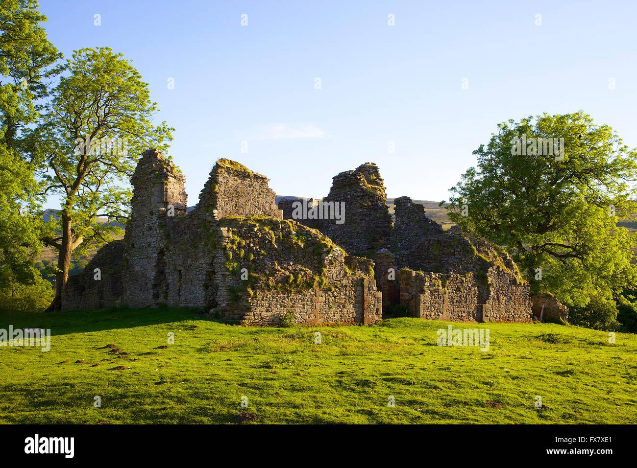 Pendragon Castle ruins of 12th century Norman fortification ...