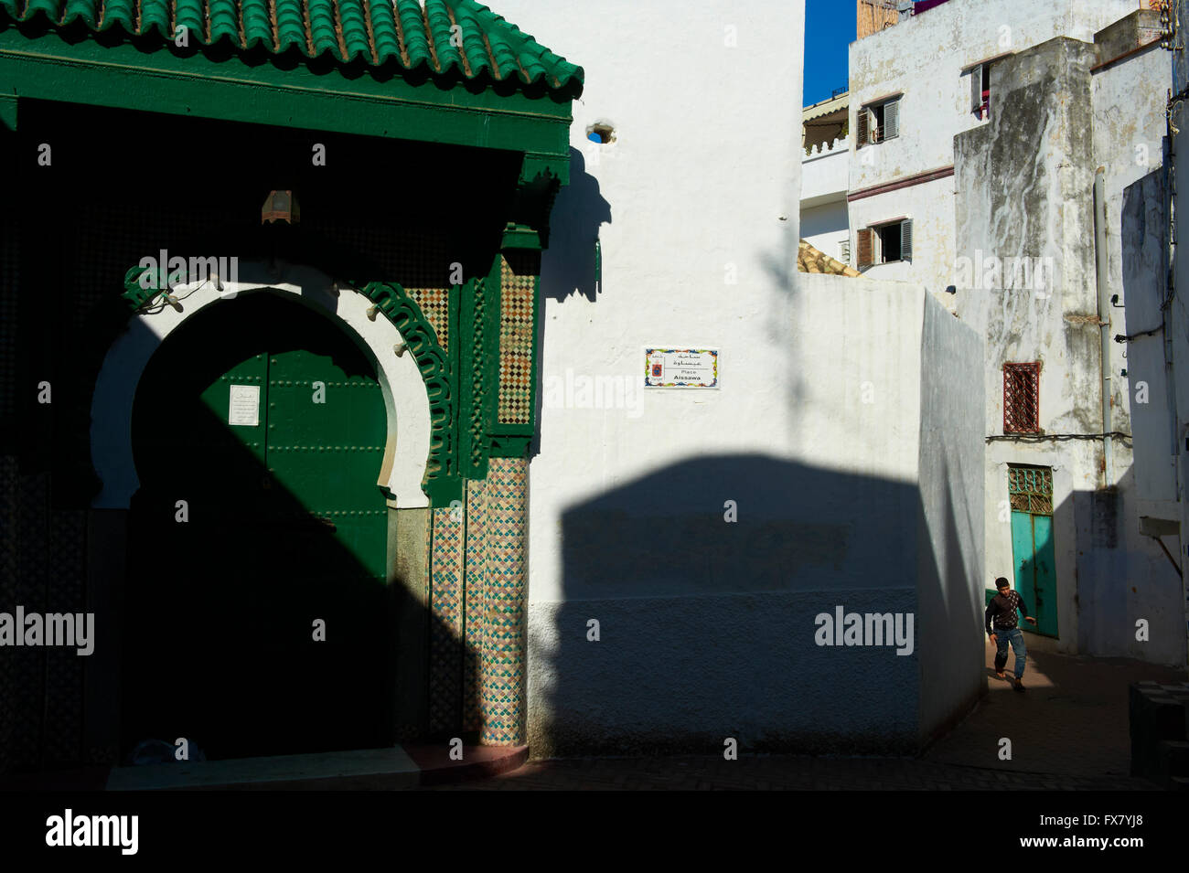 Morocco, Tangier, Medina mosque Stock Photo - Alamy