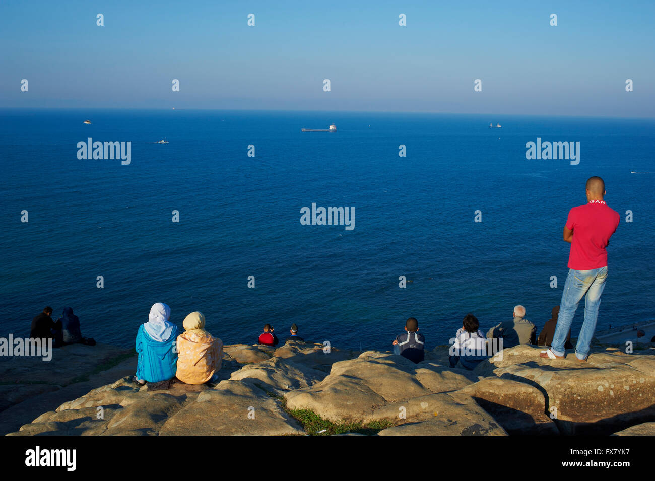 Morocco, Tangier Gibraltar strait Stock Photo - Alamy