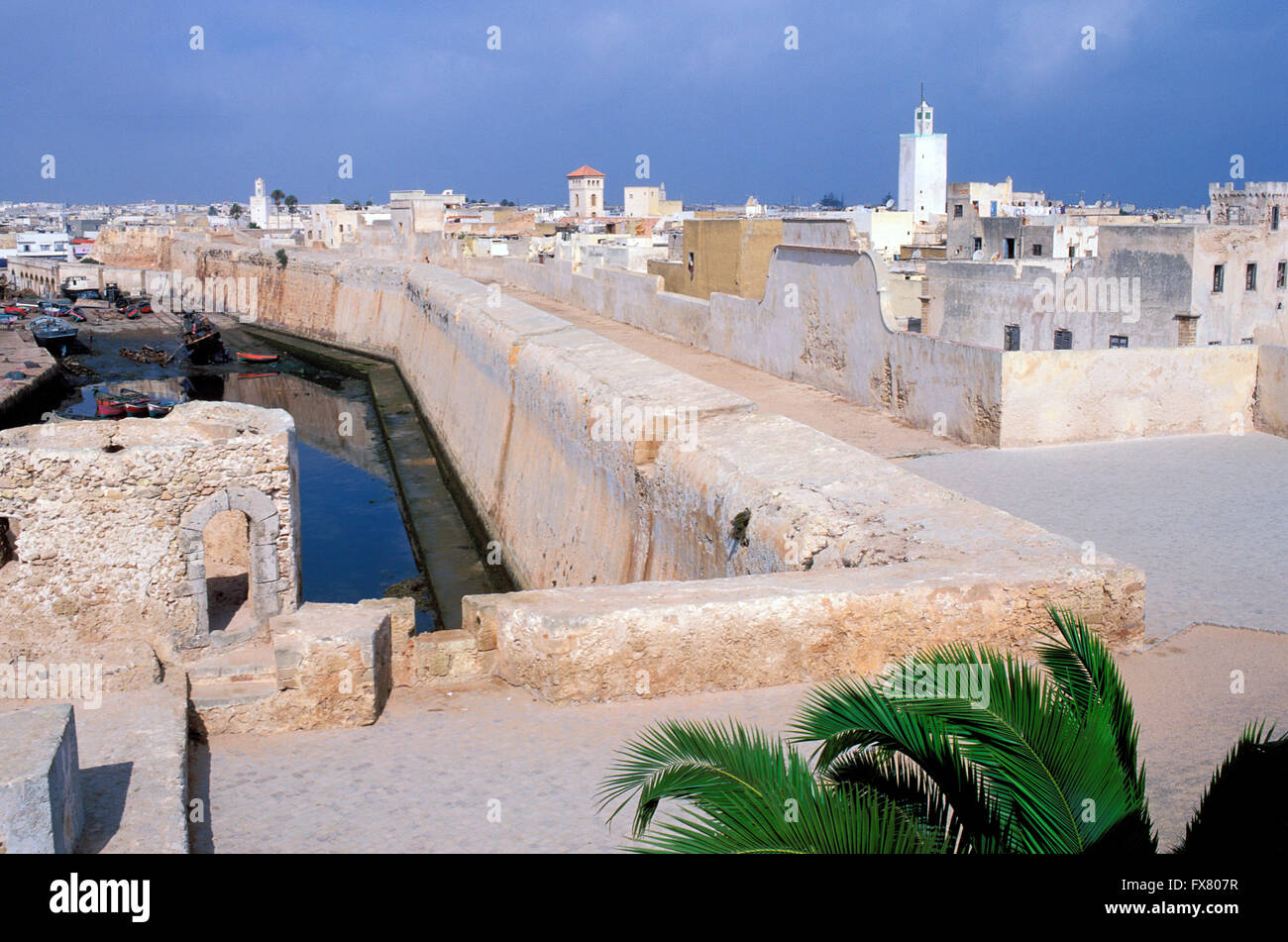 Old Portuguese fort, El Jadida, Morocco Stock Photo - Alamy