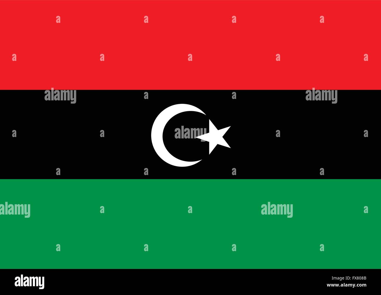 Libya flag themes idea design Stock Vector Image & Art - Alamy