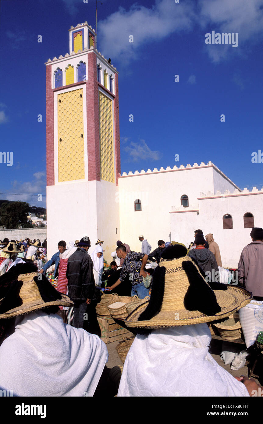 Morocco, Rif region, Souk Khemis des Anjra, souk Stock Photo - Alamy