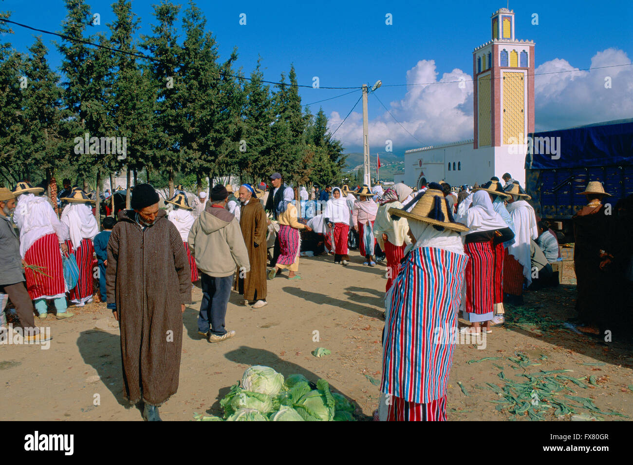 Morocco. Rif region, Souk Khemis des Anjra Stock Photo - Alamy