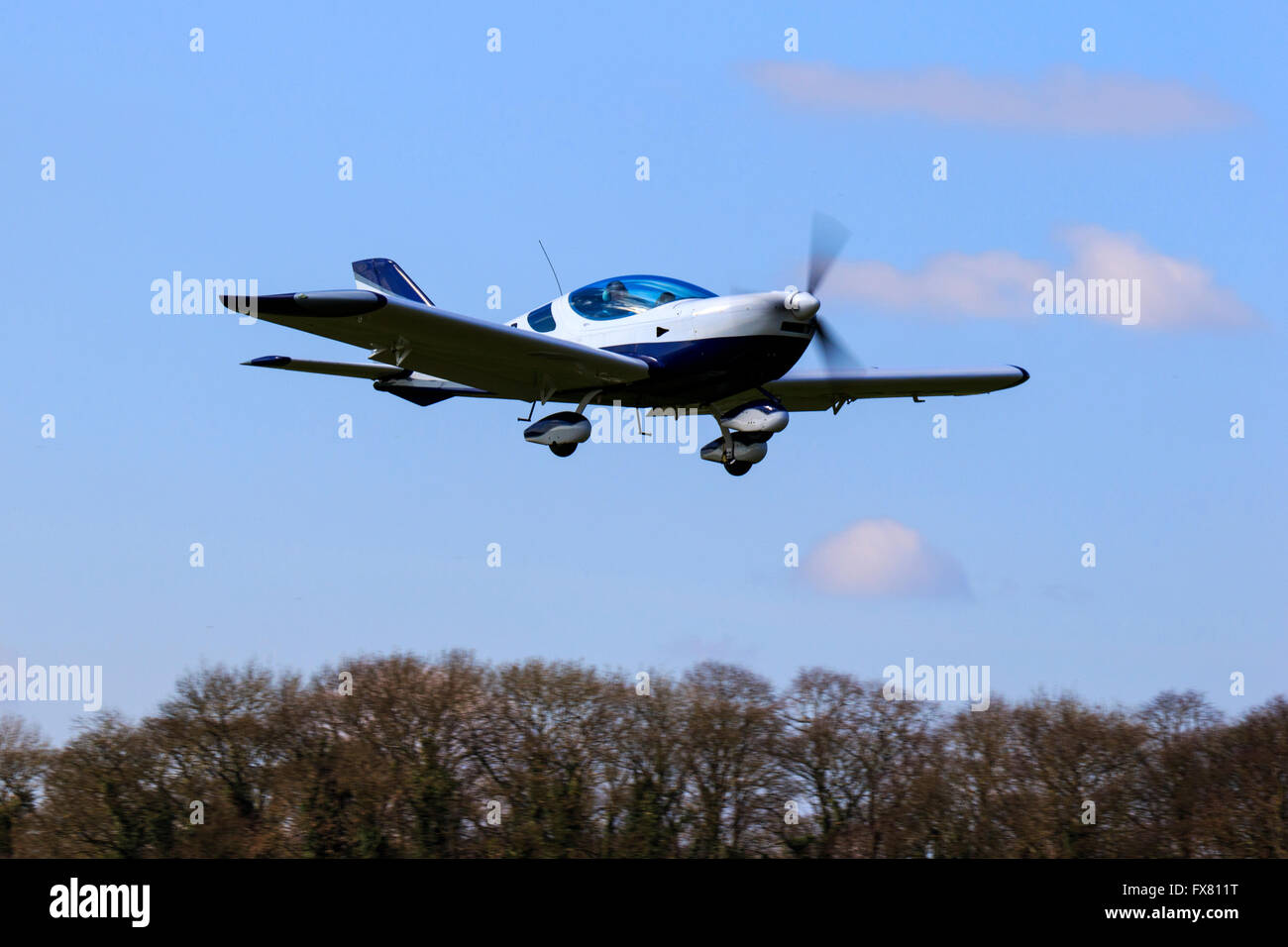 CZAW Sportcruiser G-SCZR in flight at Netherthorpe Airfield Stock Photo ...