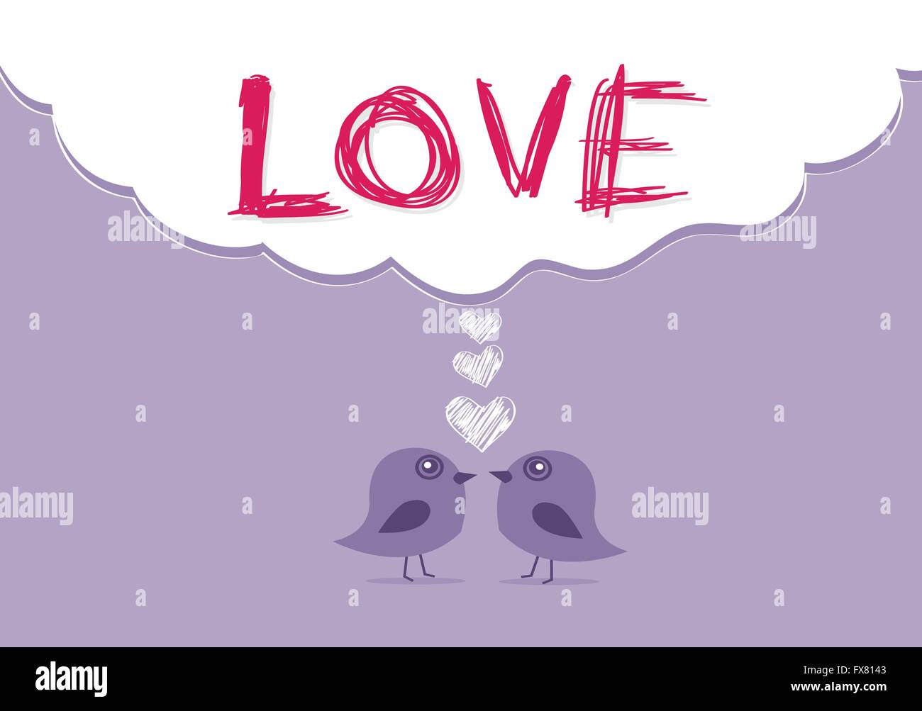 Love birds for Wedding card Stock Vector Image & Art - Alamy