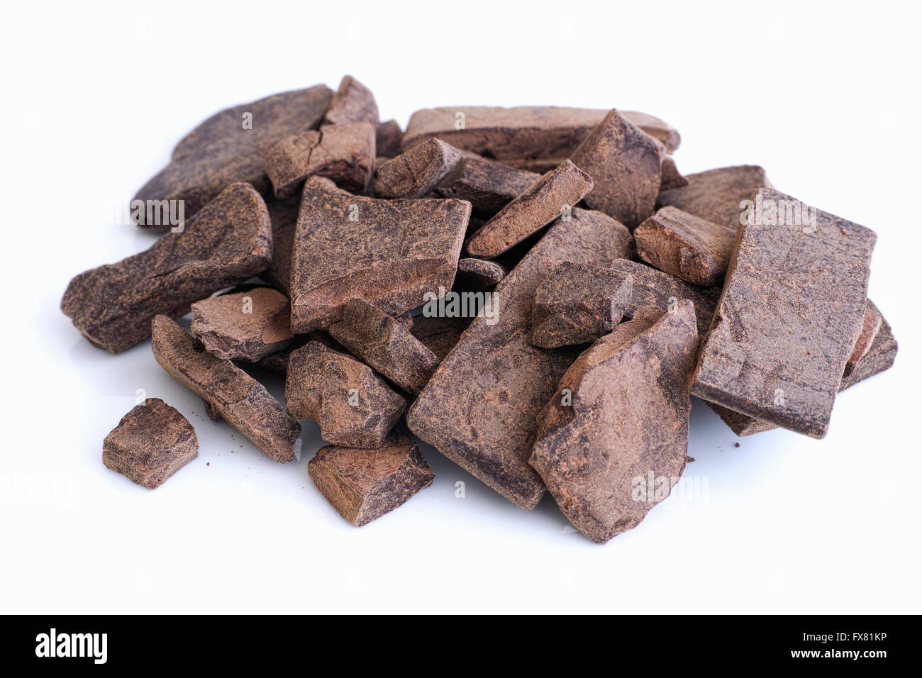 Cacao Paste. Raw organic 100% pure cacao. Theobroma cacao. White ...