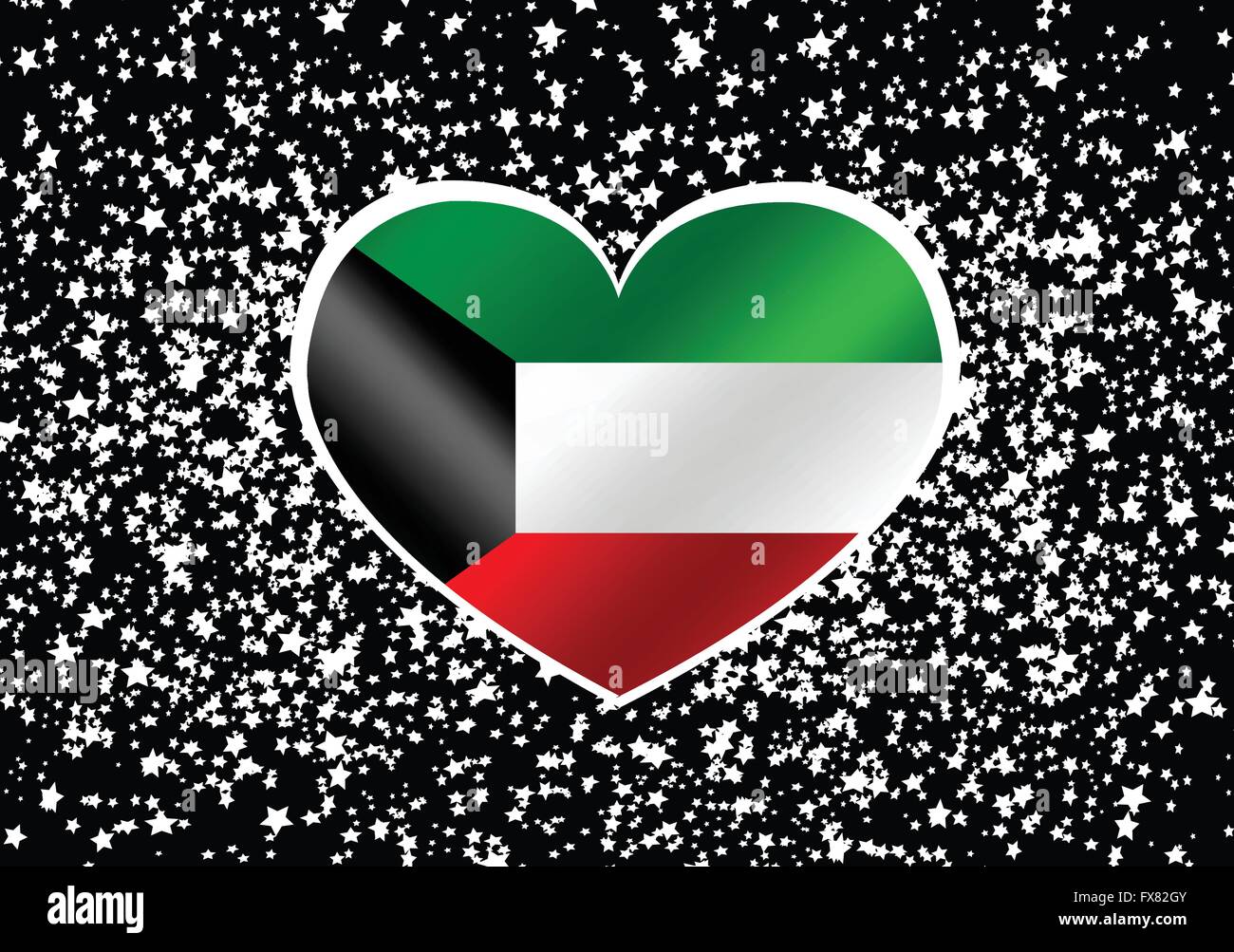 Satin texture kuwaiti flag hi-res stock photography and images - Alamy