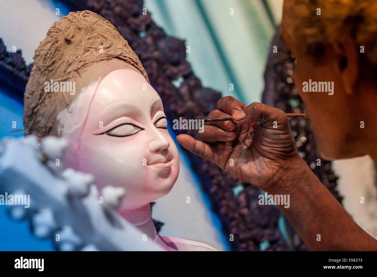 Maa durga photo hi-res stock photography and images - Alamy
