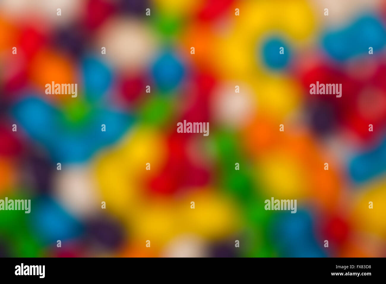 Blurred Backdrop from Multicolored Sweet Candy, close up Stock Photo ...
