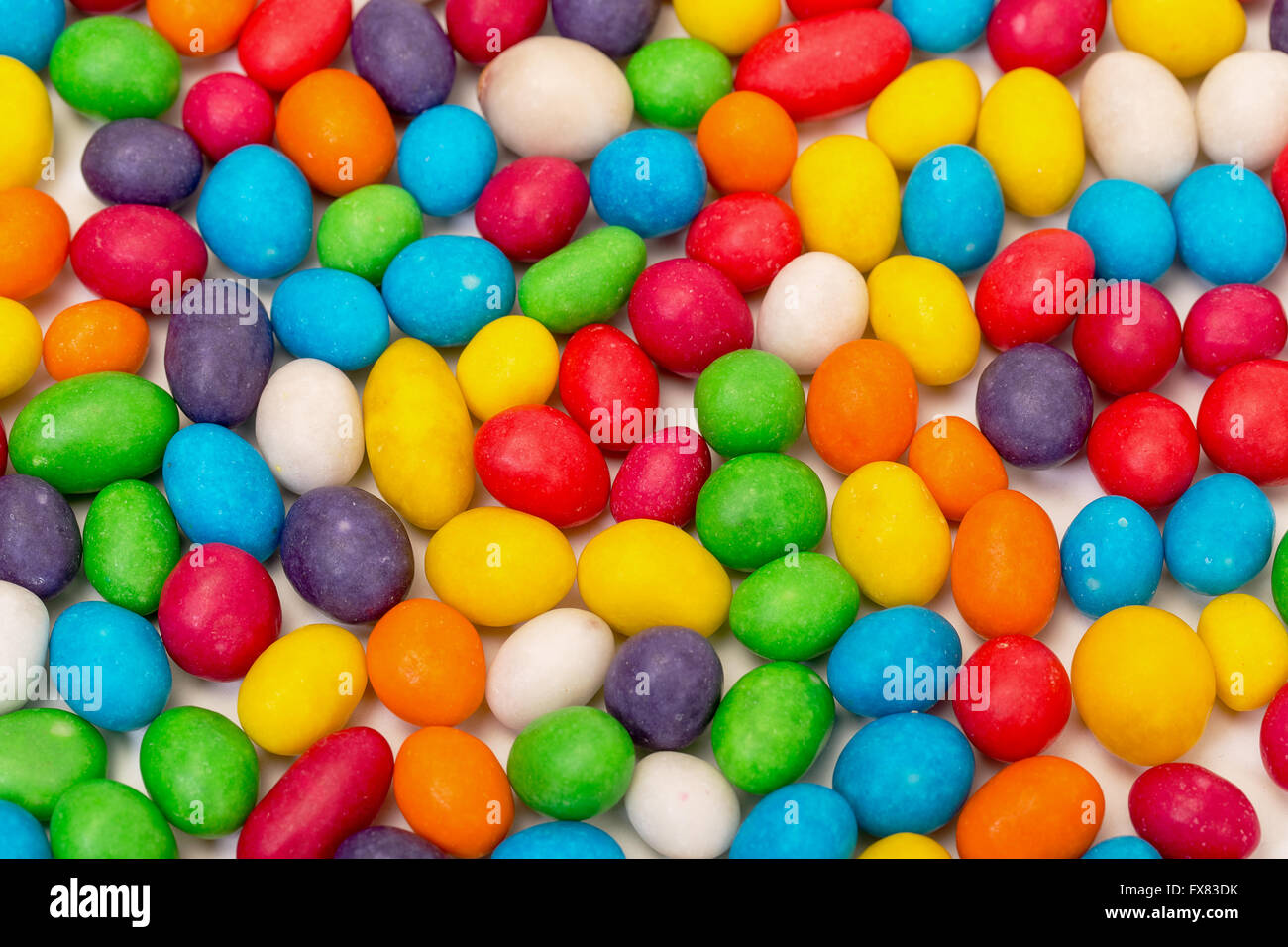 Backdrop from Multicolored Sweet Candy, close up Stock Photo - Alamy