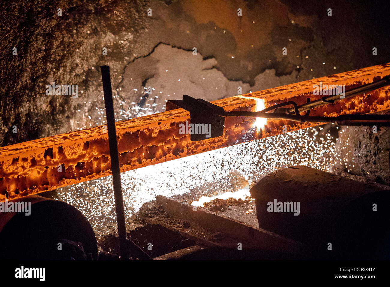 Iron pig forging hi-res stock photography and images - Alamy