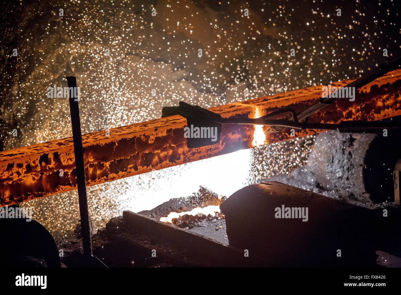 Iron pig forging hi-res stock photography and images - Alamy