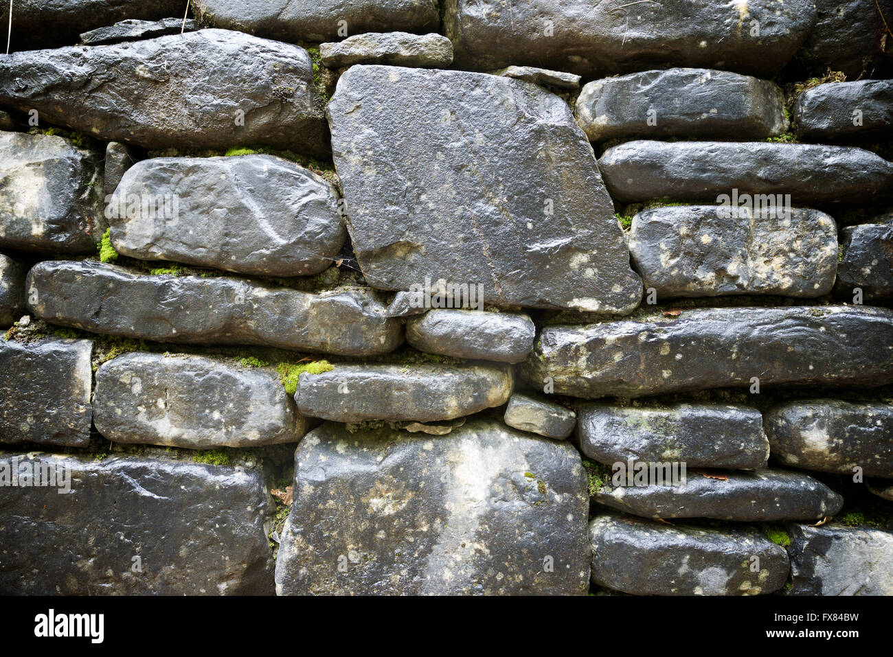 Stone wall detail in high resolution Stock Photo - Alamy