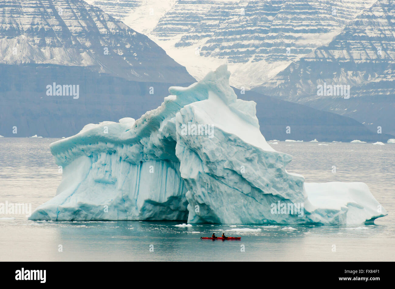 Iceberg - Scoresby Sound - Greenland Stock Photo - Alamy
